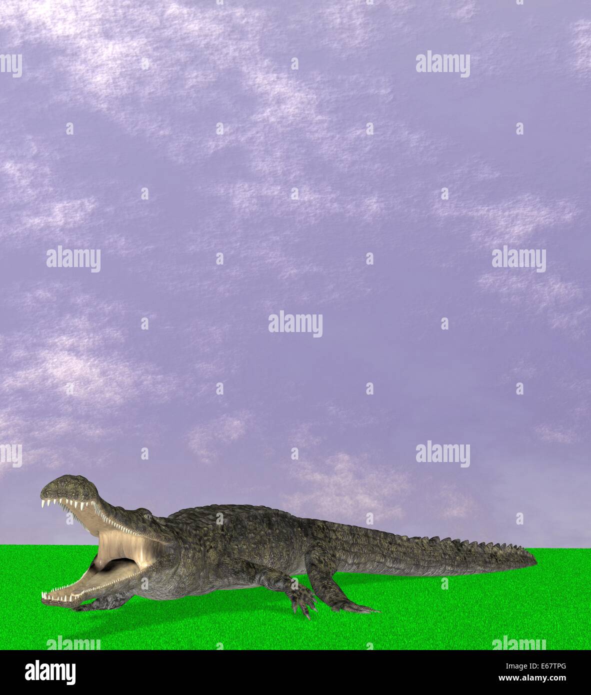 Sarcosuchus hi-res stock photography and images - Alamy