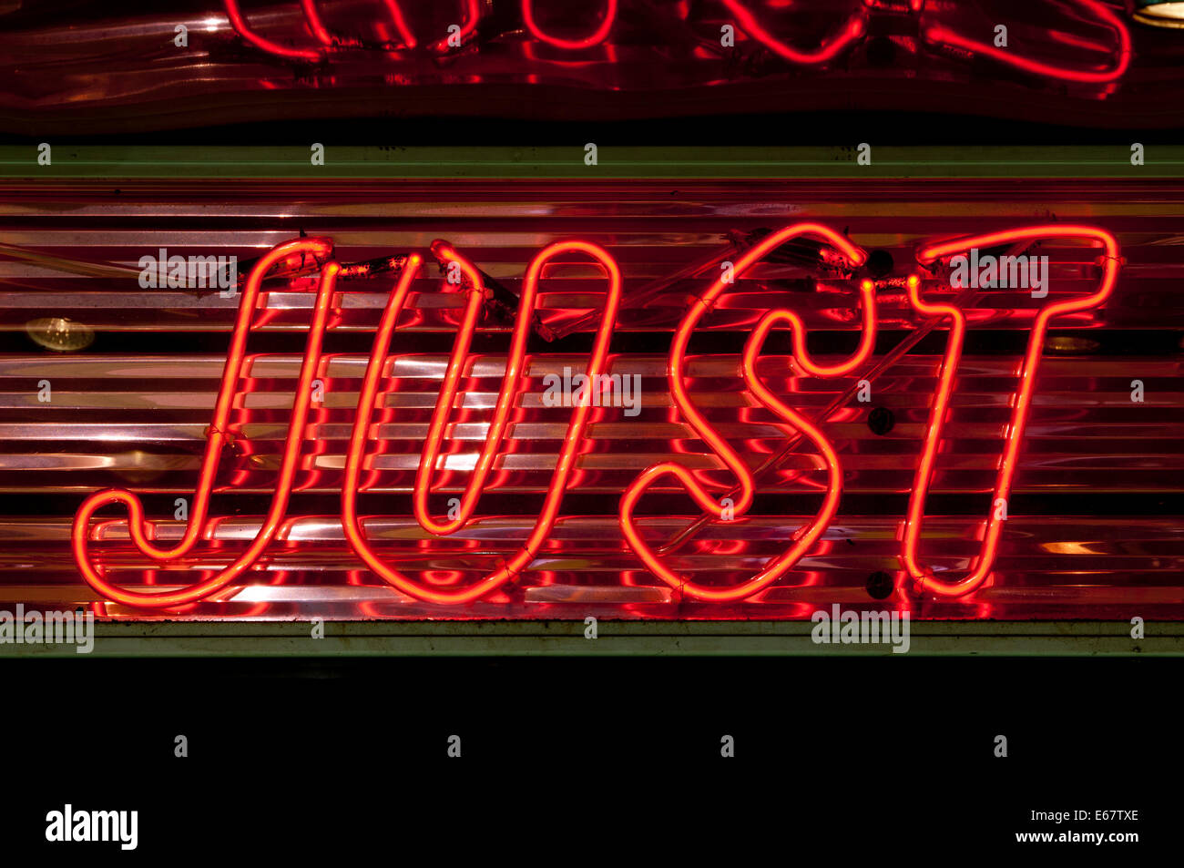 Neon writing hi-res stock photography and images - Alamy