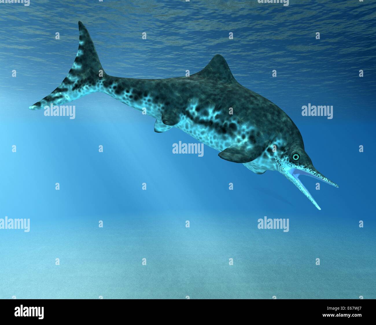 Dinosaur ichthyosaurus hi-res stock photography and images - Alamy