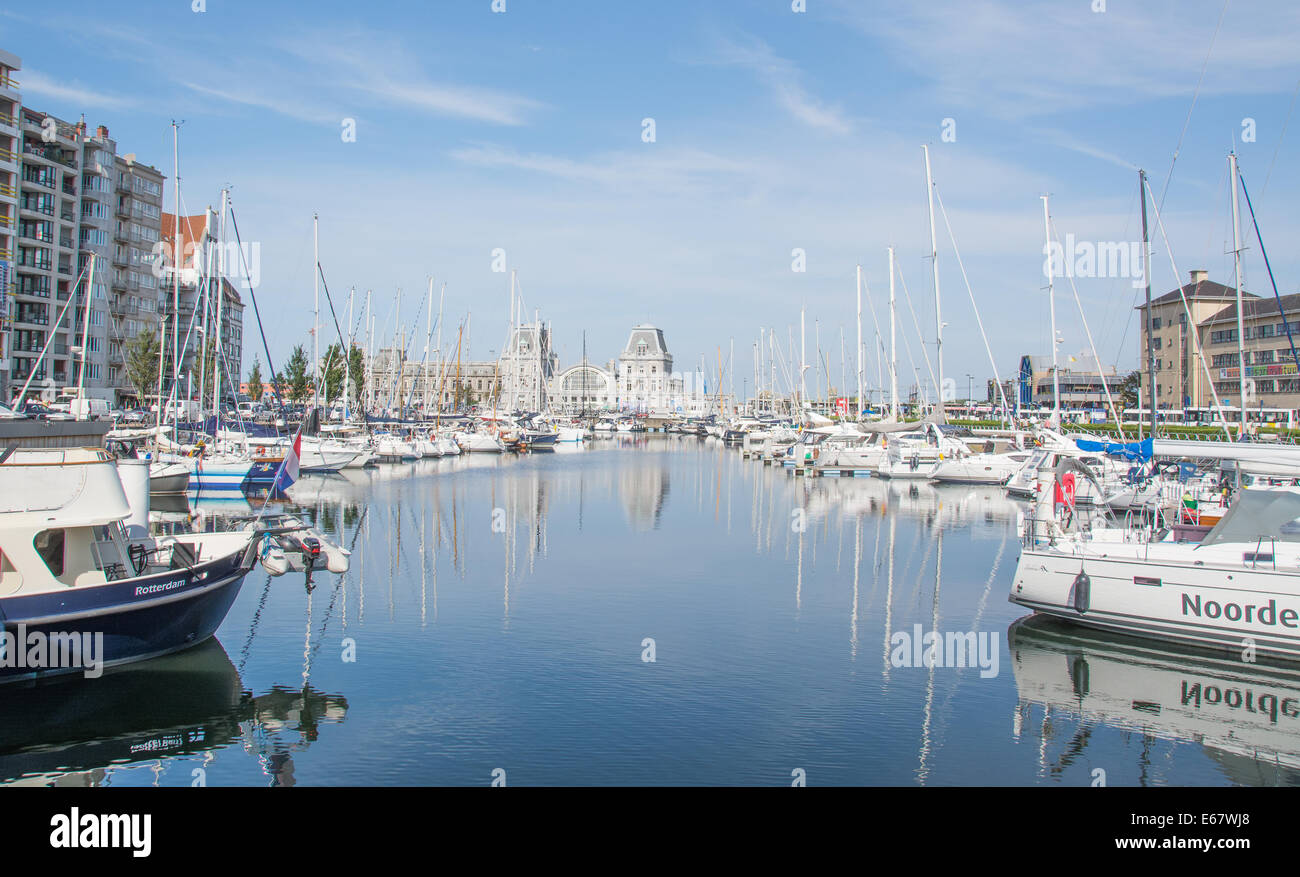 View from the bridge looking out across the Marina, in the heart of ...