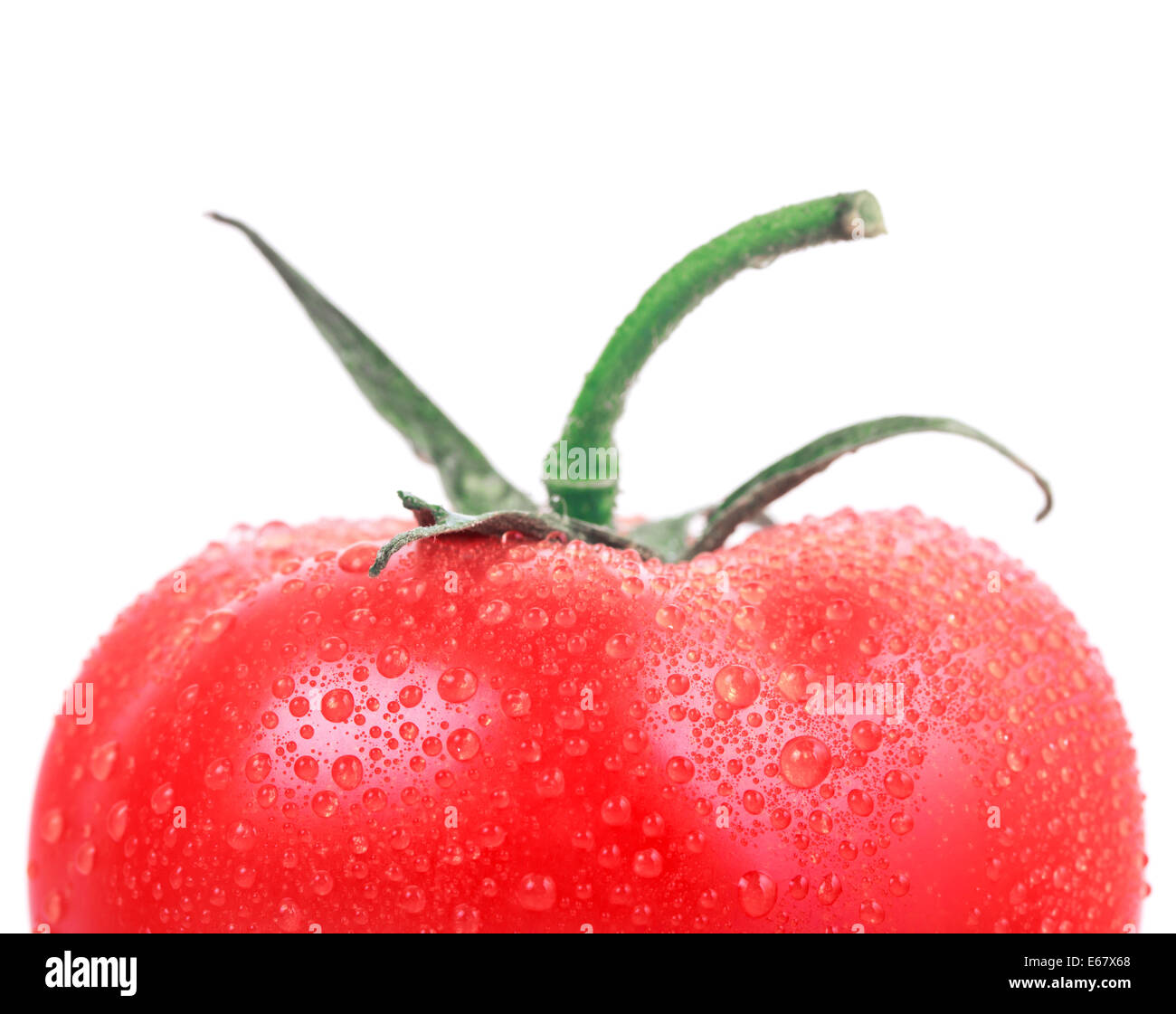 Red tomato, close-up texture Stock Photo - Alamy
