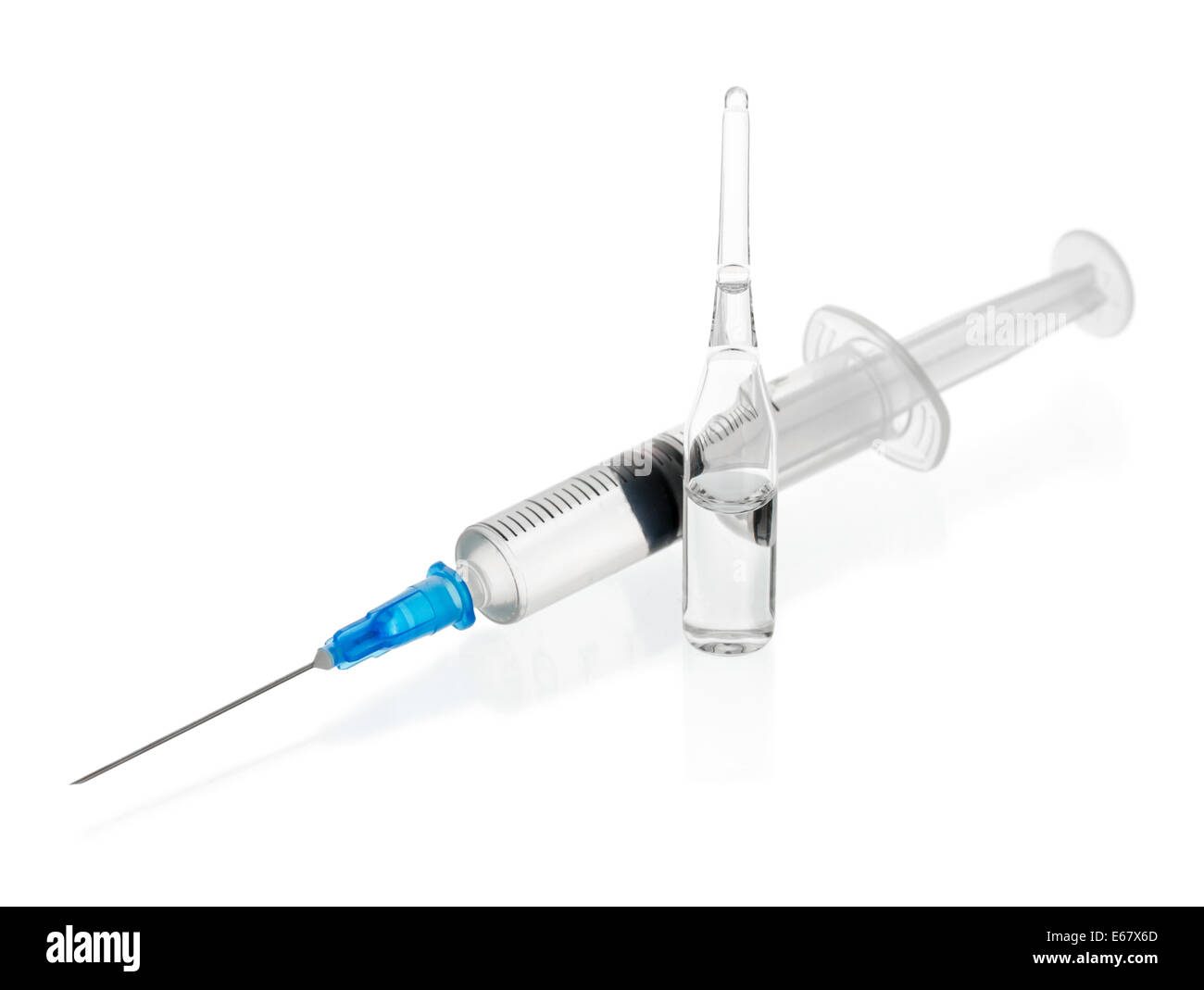 Medical vials for injection with a syringe, isolate Stock Photo - Alamy