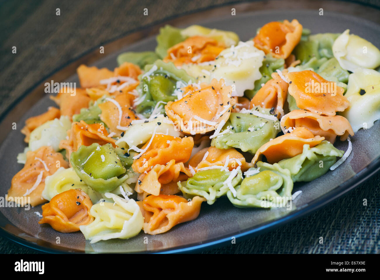 Tricolor plate hi-res stock photography and images - Alamy
