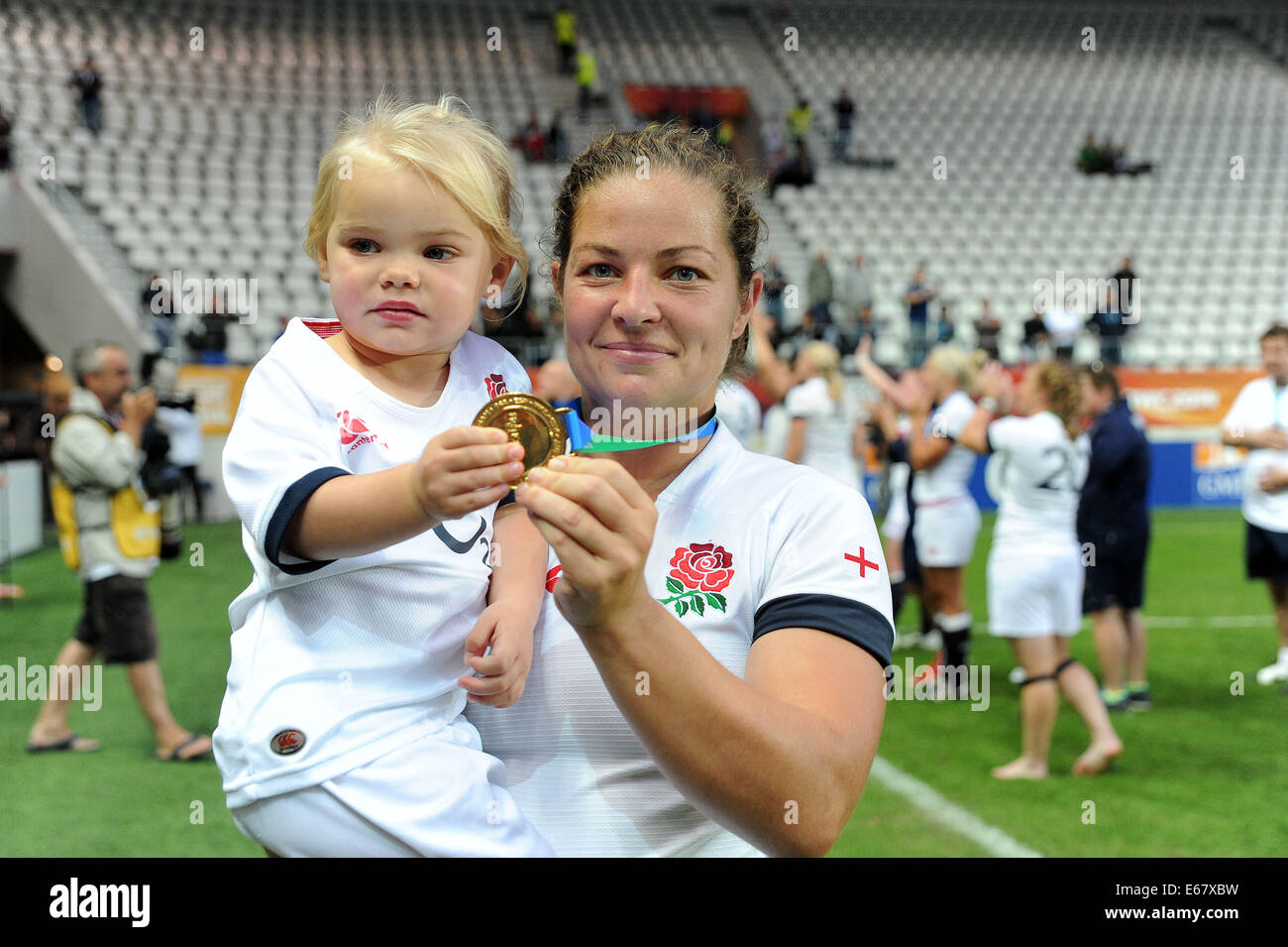 Paris, France. 17th Aug, 2014. Womens World Cup Rugby Final. England ...