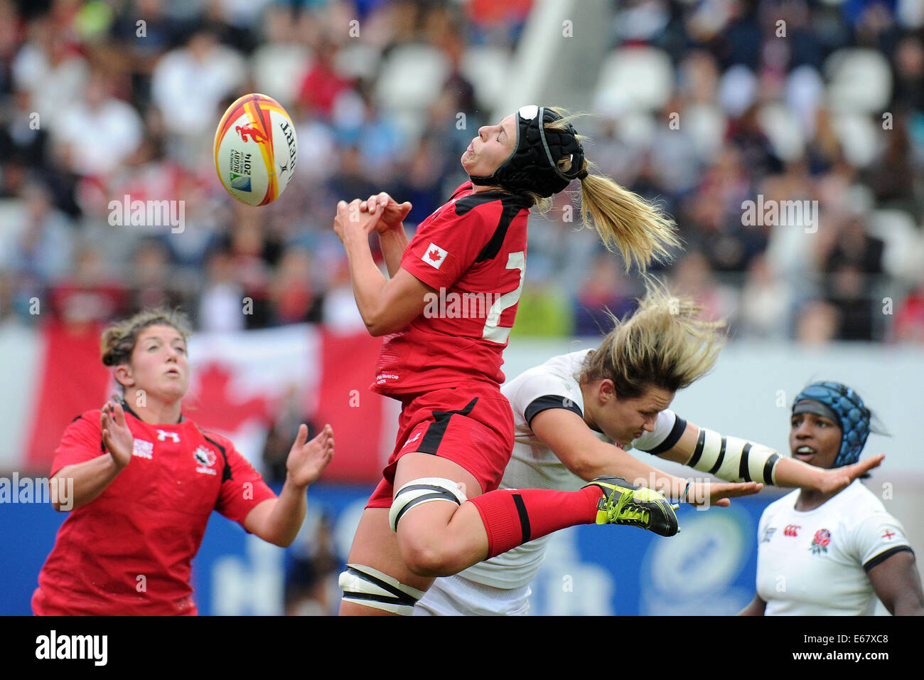 Paris, France. 17th Aug, 2014. Womens World Cup Rugby Final. England ...
