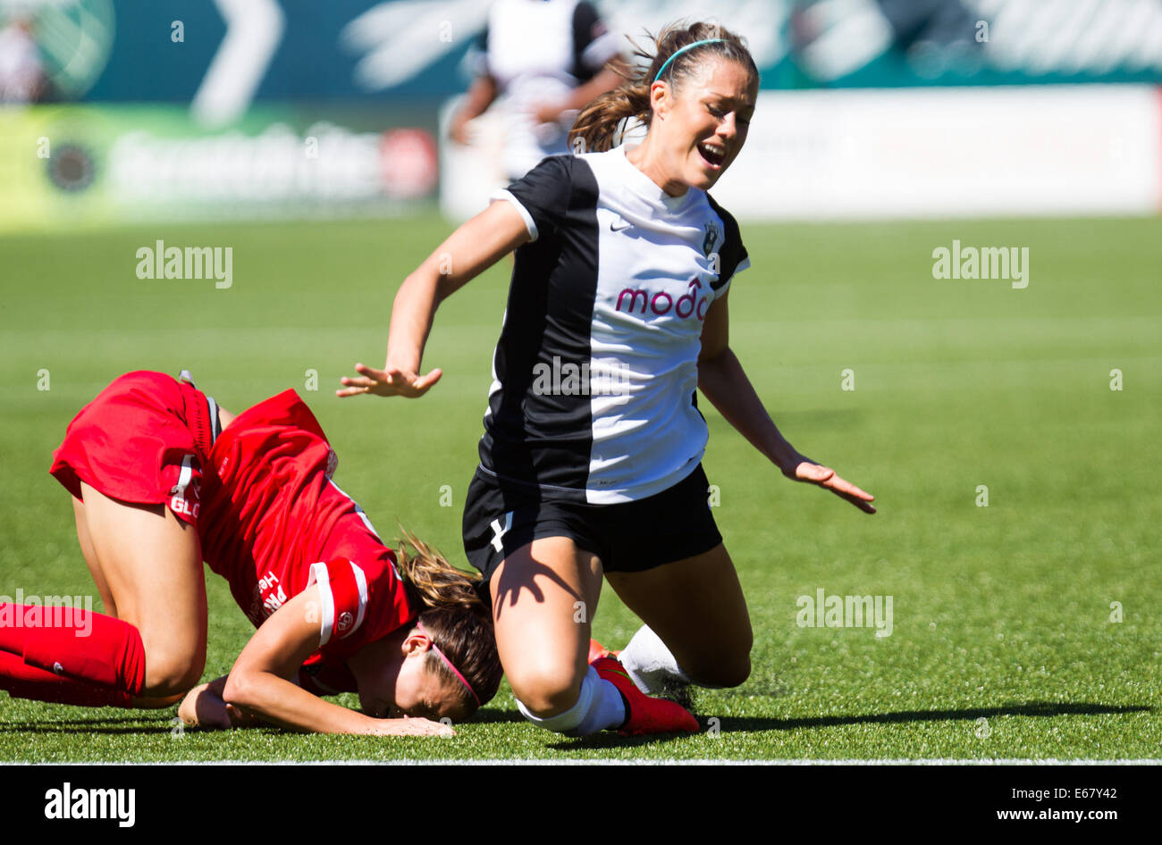 Alex morgan portland thorns fc hi-res stock photography and images - Alamy