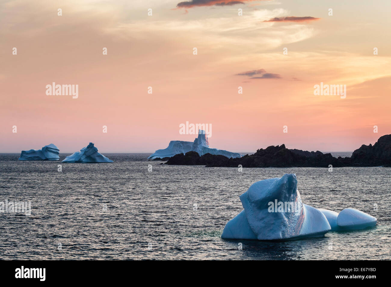 Newfoundland Icebergs High Resolution Stock Photography and Images - Alamy