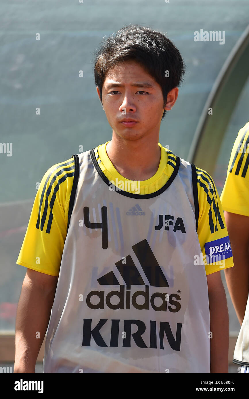 Kusanagi Stadium, Shizuoka, Japan. 17th Aug, 2014. Tokuma Suzuki (JPN ...