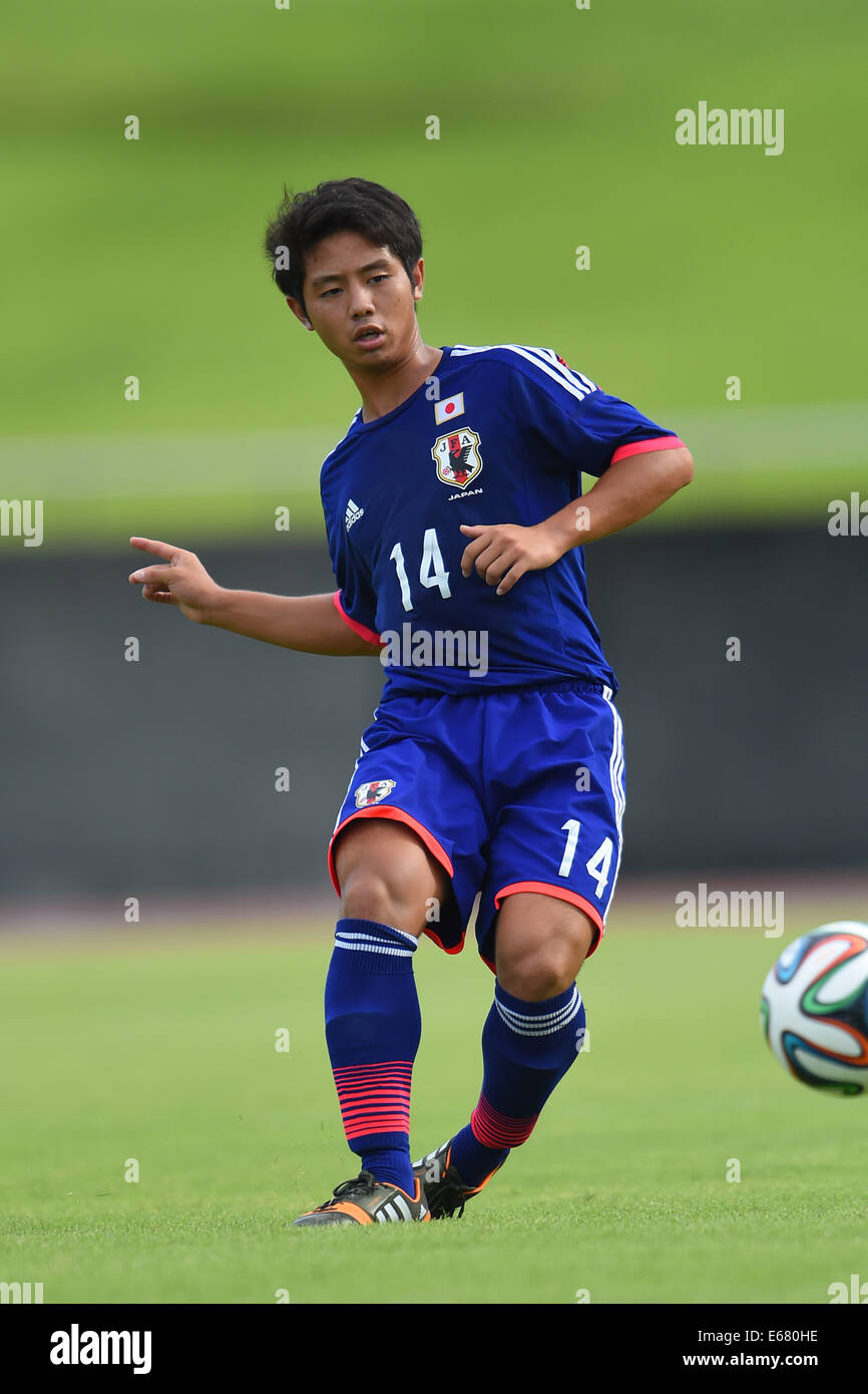 Kusanagi Stadium, Shizuoka, Japan. 17th Aug, 2014. Tokuma Suzuki (JPN), AUGUST 17, 2014 ...