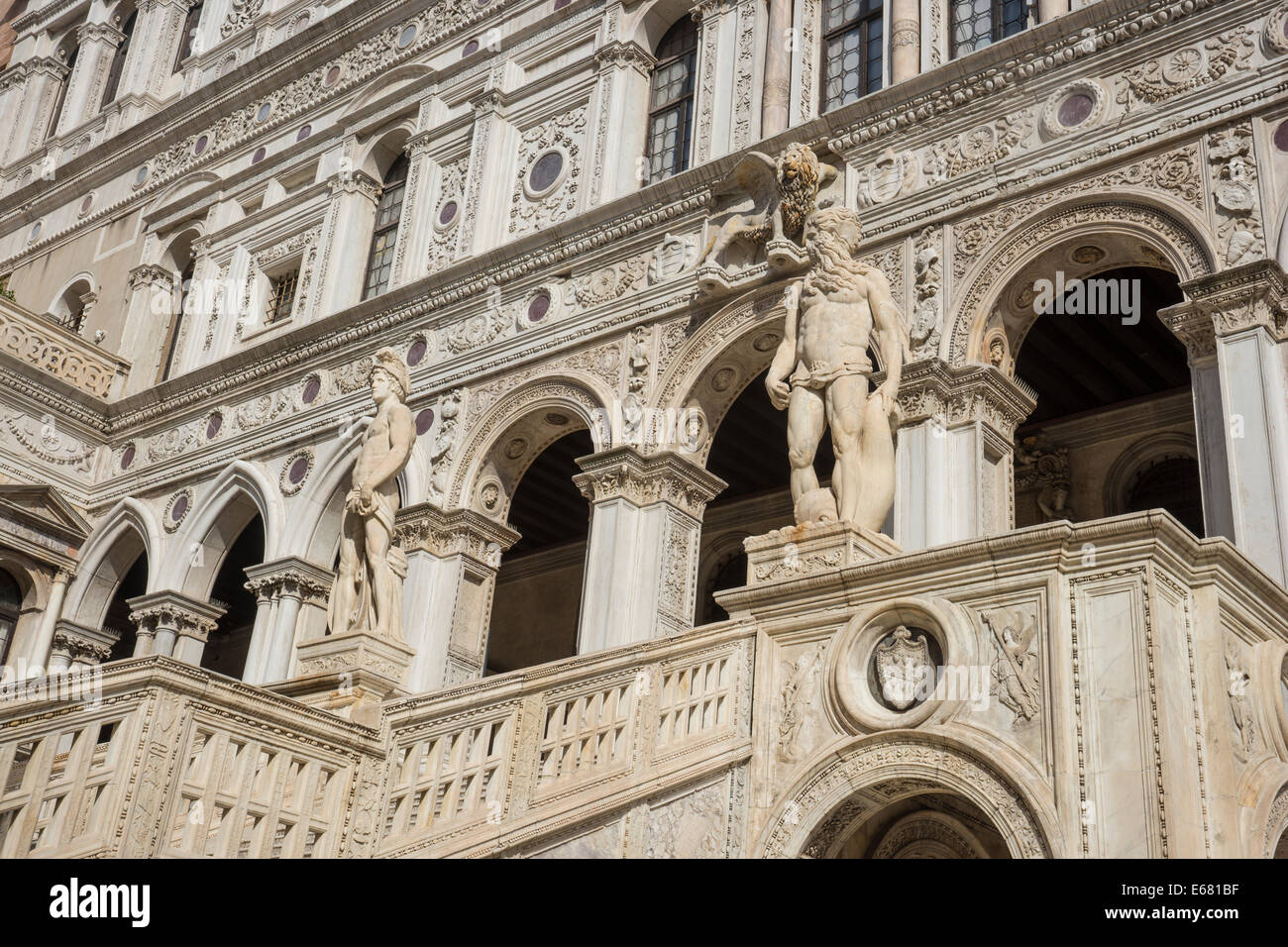 Venice doge giants stairs ducal palace hi-res stock photography and ...