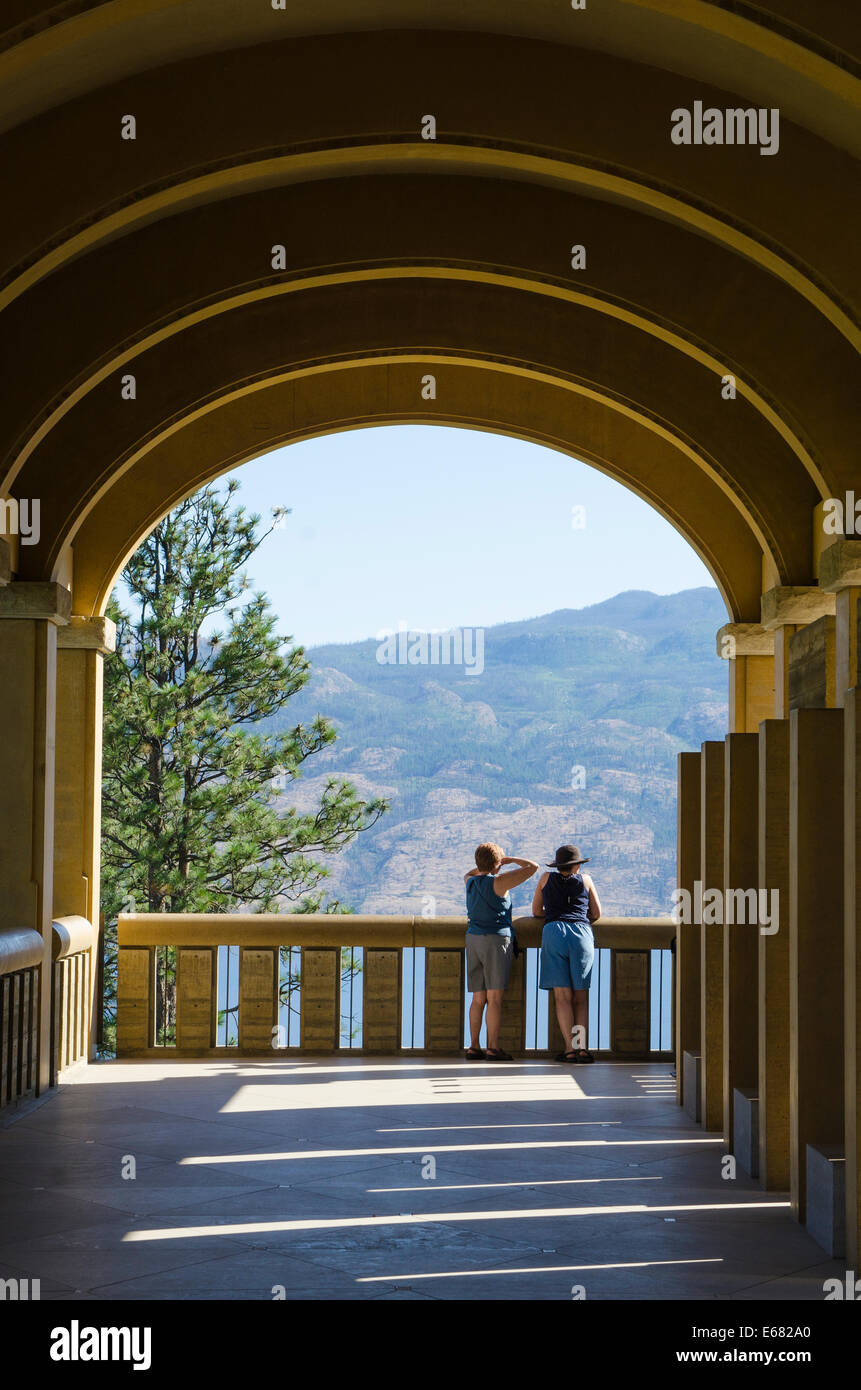Balcony at Mission Hill Family Estate wines Okanagan Valley, Kelowna ...