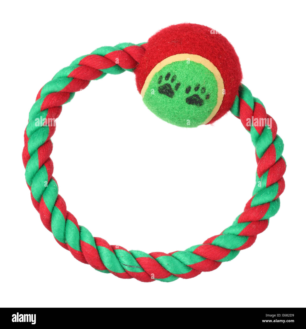 Dog rope toy Cut Out Stock Images & Pictures - Alamy
