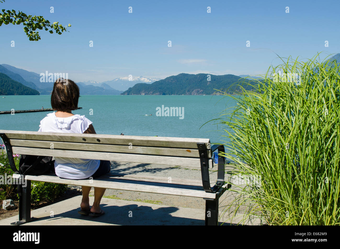 Beach harrison lake harrison hot hi-res stock photography and images ...