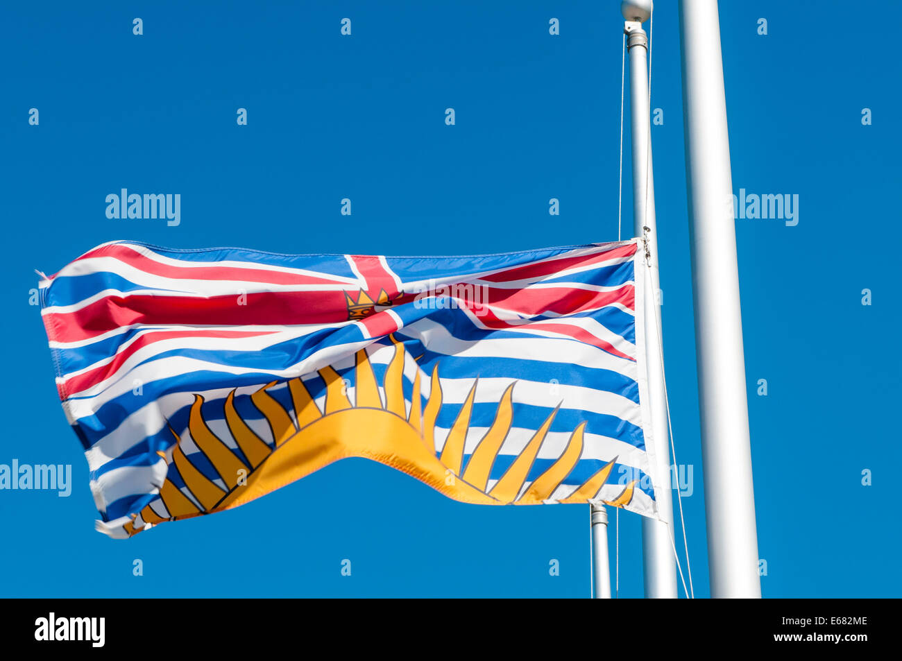 Provincial flag british columbia hi-res stock photography and images ...