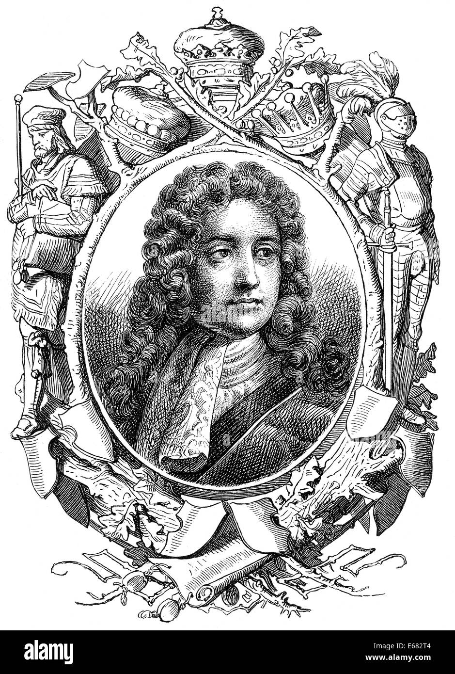 Charles Talbot, 1st Duke of Shrewsbury, 1660-1718, an English statesman ...