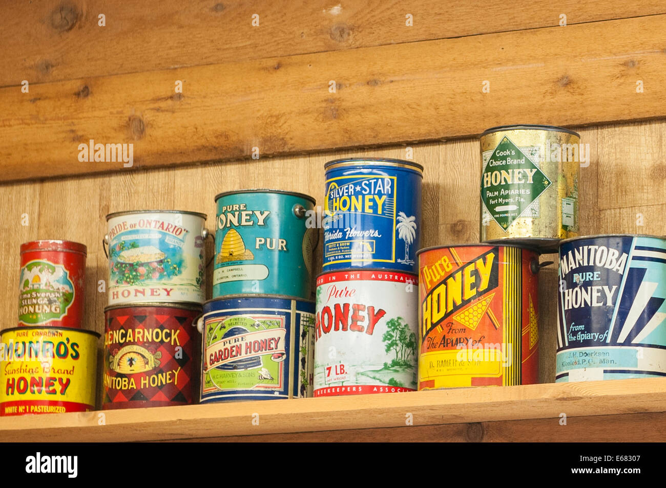 Antique Tin Cans