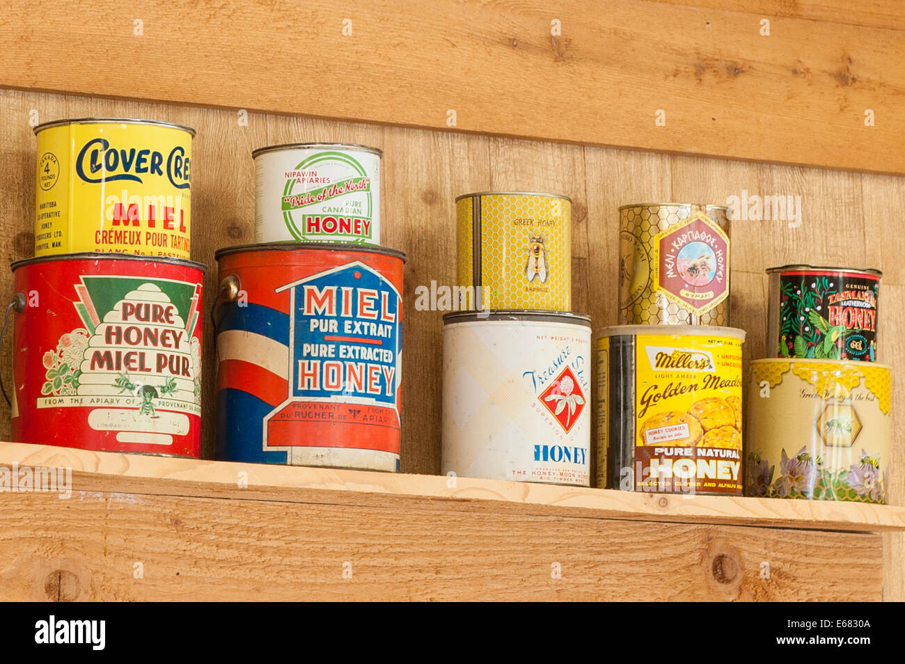 Antique Tin Cans