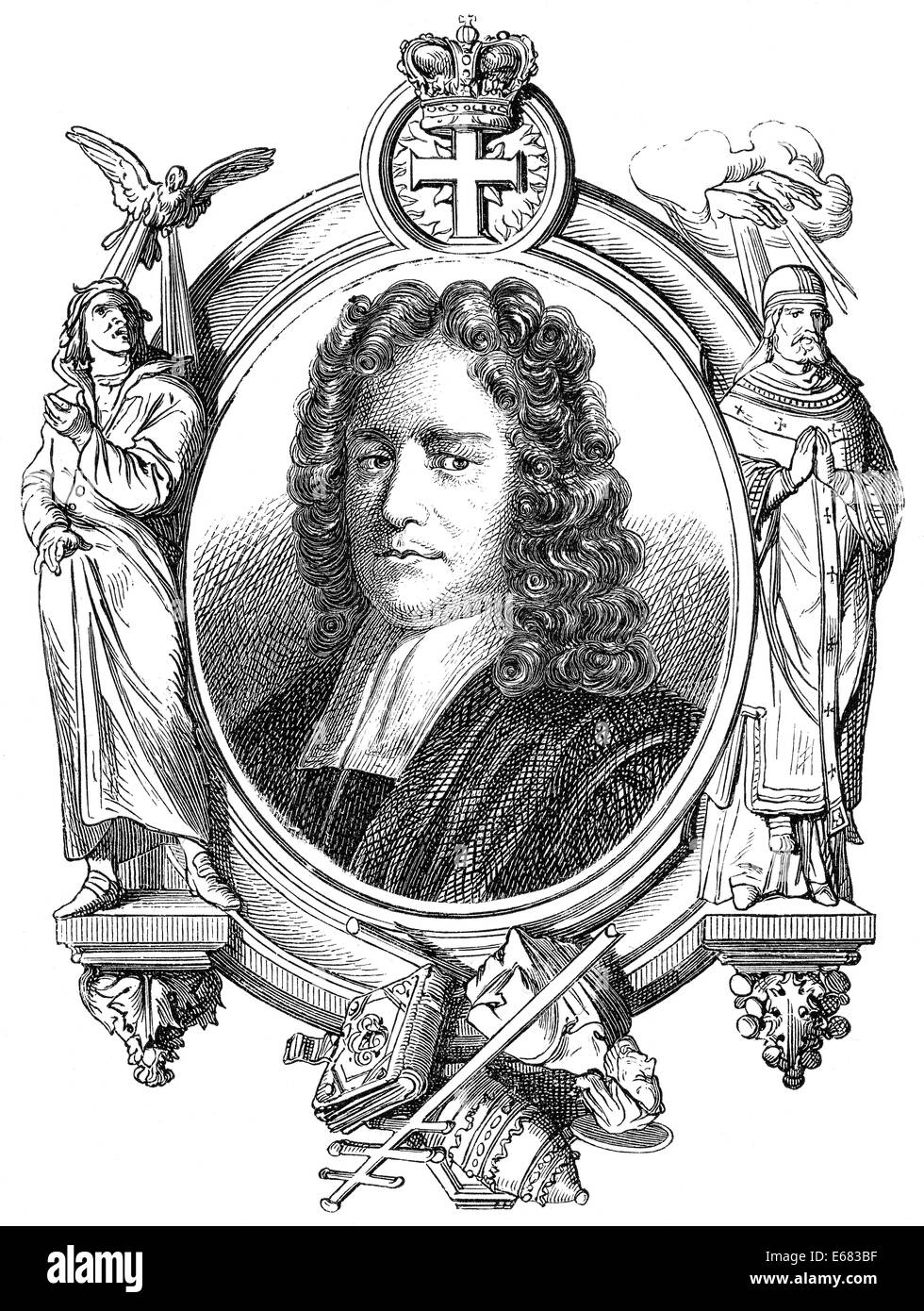 William Sherlock, c. 1641-1707, an English church leader, dean of of St ...