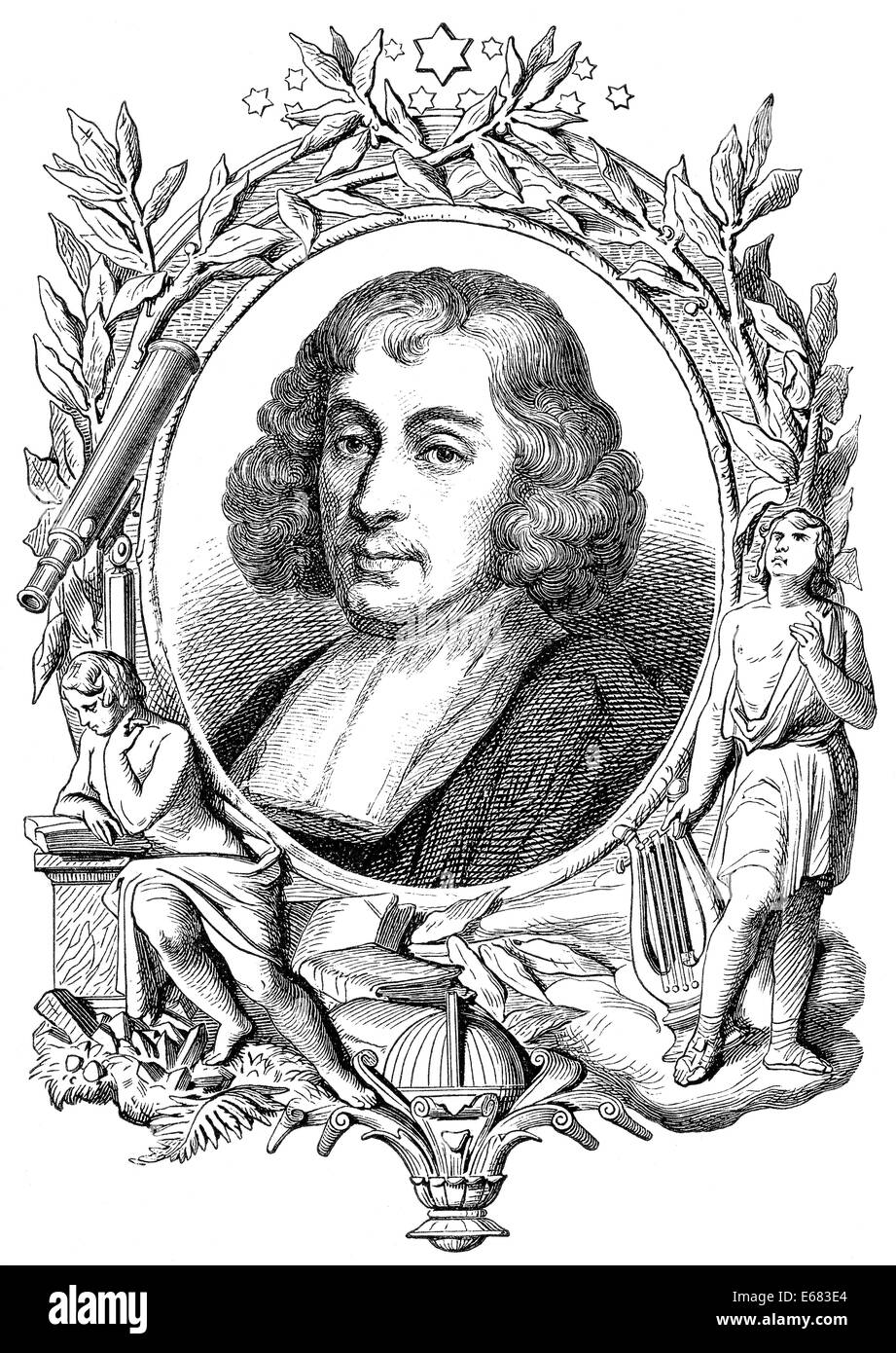 John Ray or Wray, Johannes Raius, 1627-1705, an English naturalist ...