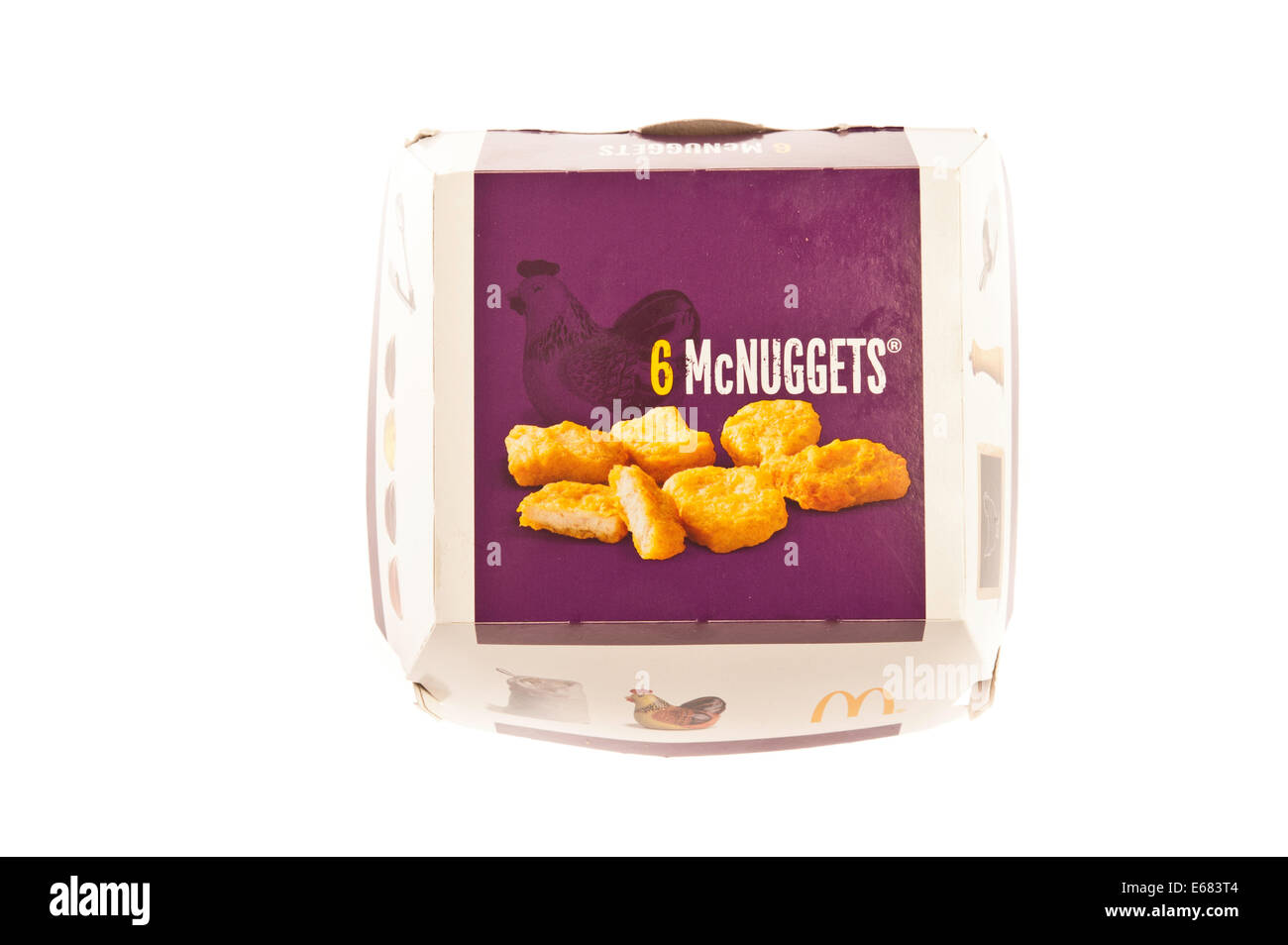 McDonalds McNuggets box Stock Photo - Alamy