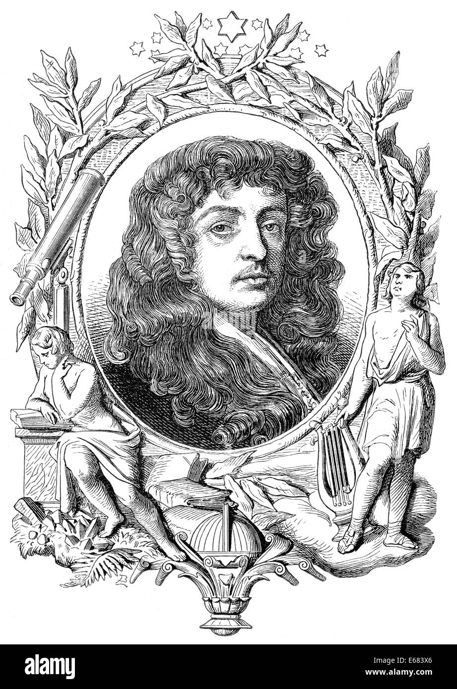 Sir Peter Lely or Pieter van der Faes, 1618-1680, a Dutch portrait ...