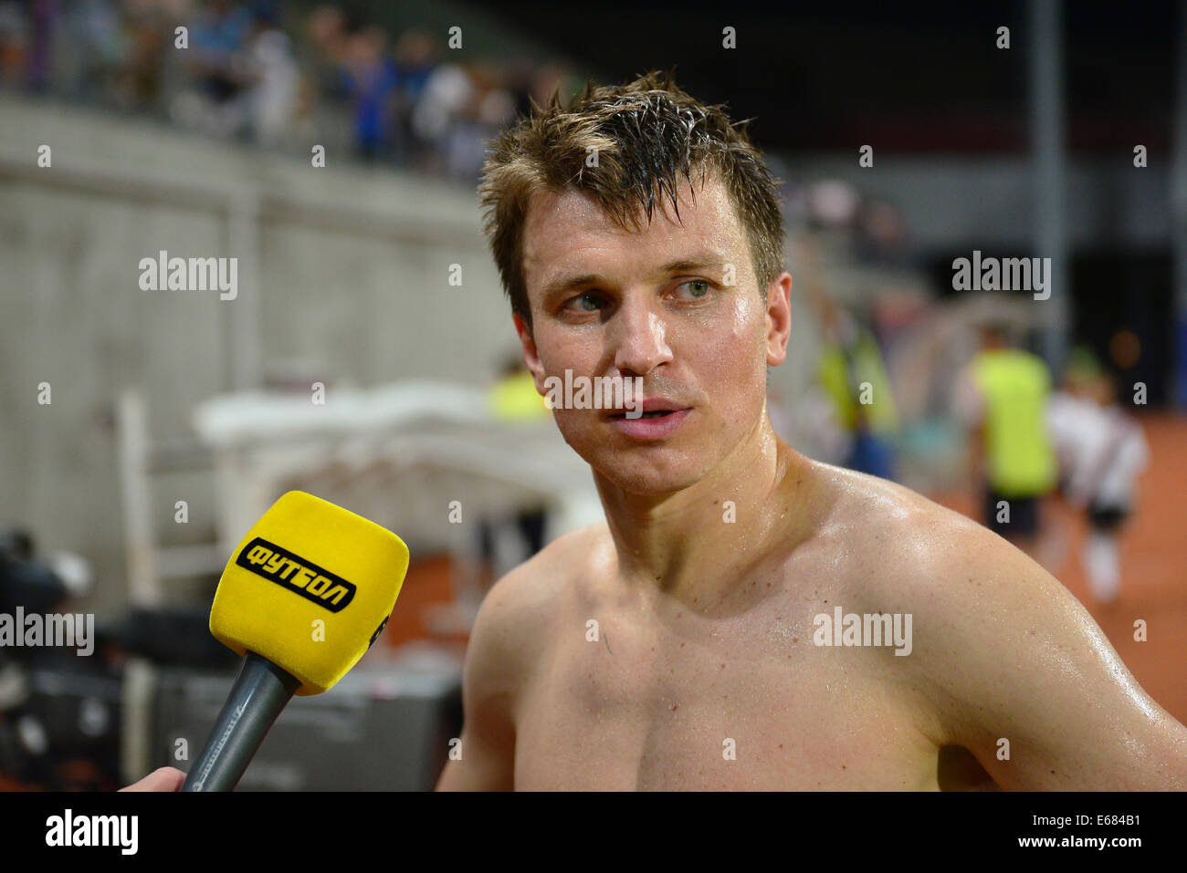Ruslan Rotan after the match between Metalurg and Dnipro at Stadium ...