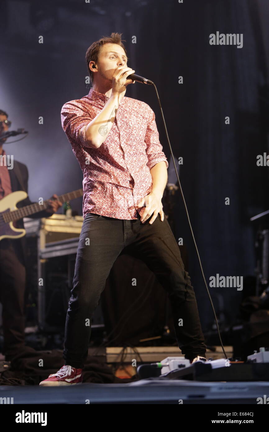 Worms, Germany. 17th August 2014. Maxim is pictured performing live on ...