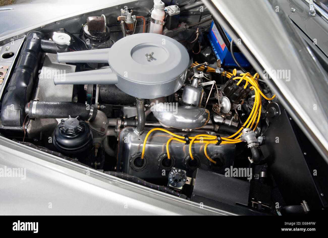 Daimler V8 classic car, often mistaken for a Jaguar Mk2 Stock Photo - Alamy