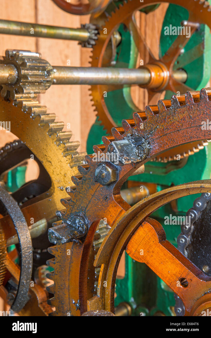 Mechanism of cogwheel hi-res stock photography and images - Alamy