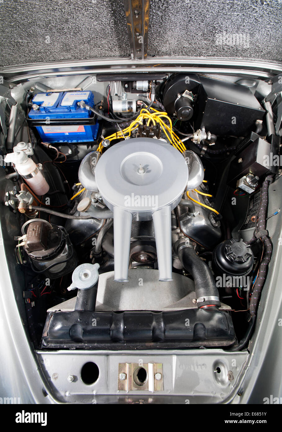 Daimler V8 classic car, often mistaken for a Jaguar Mk2 Stock Photo - Alamy