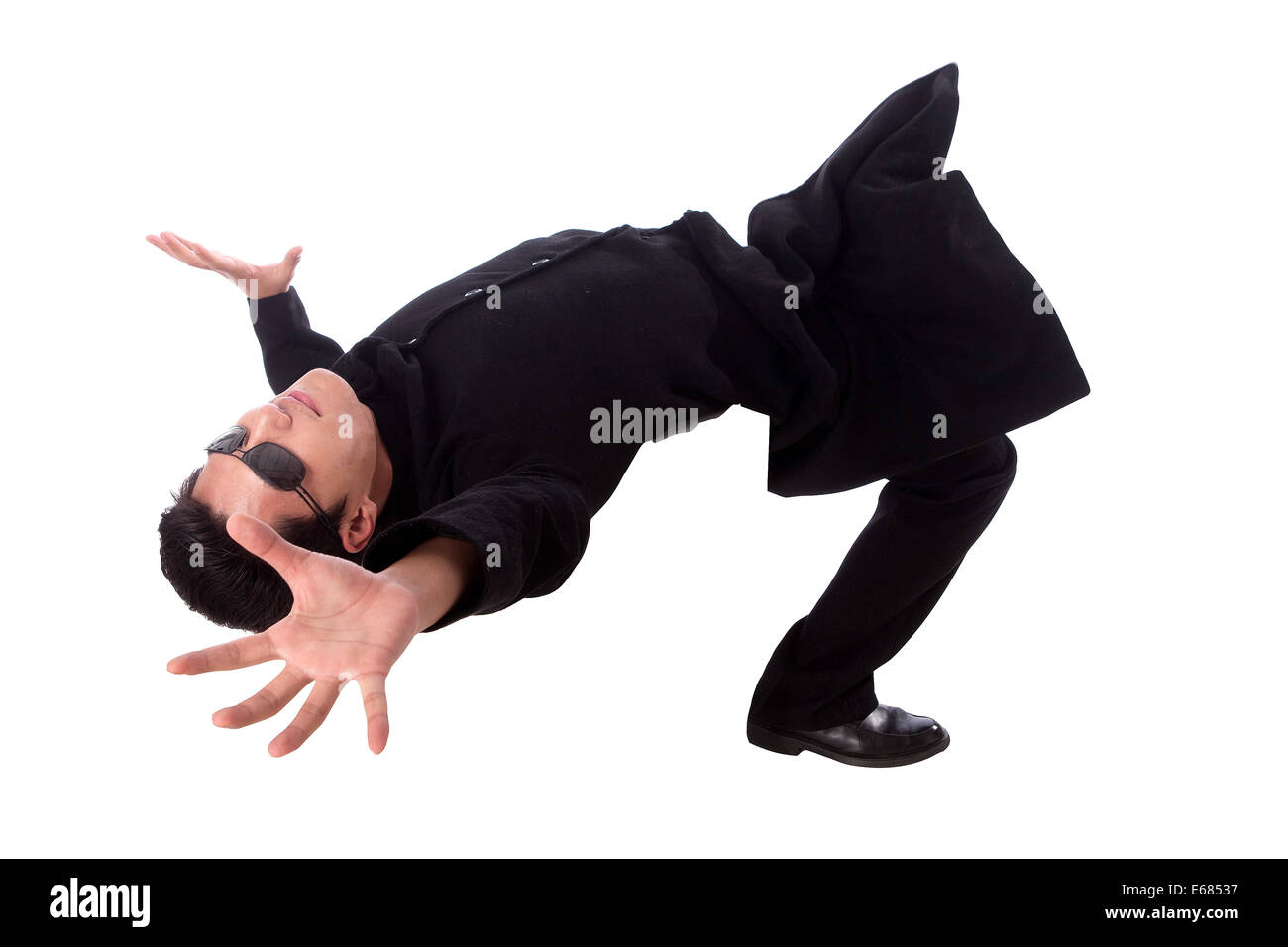 Black man lying in Cut Out Stock Images & Pictures - Alamy