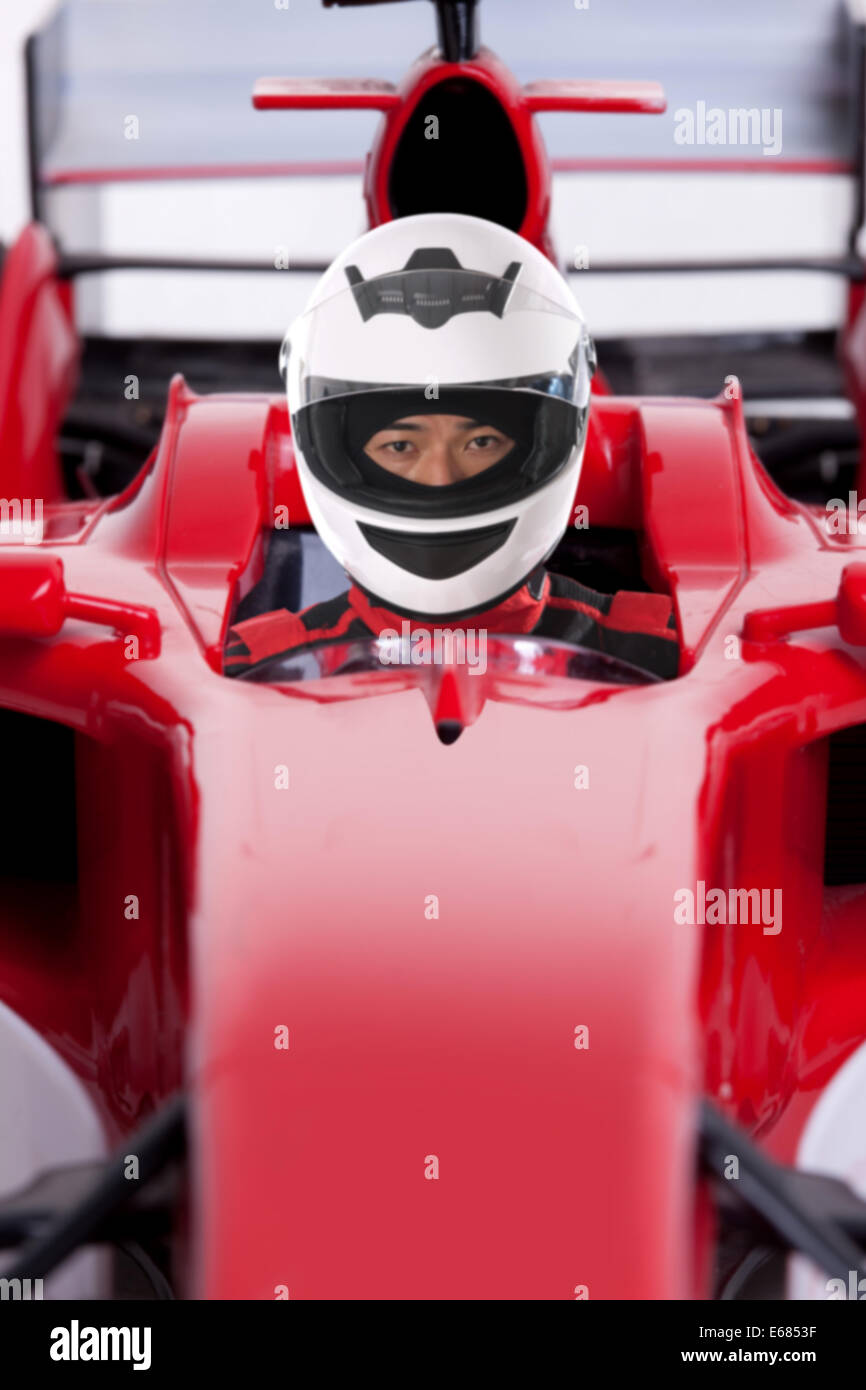 Young race car driver Stock Photo - Alamy