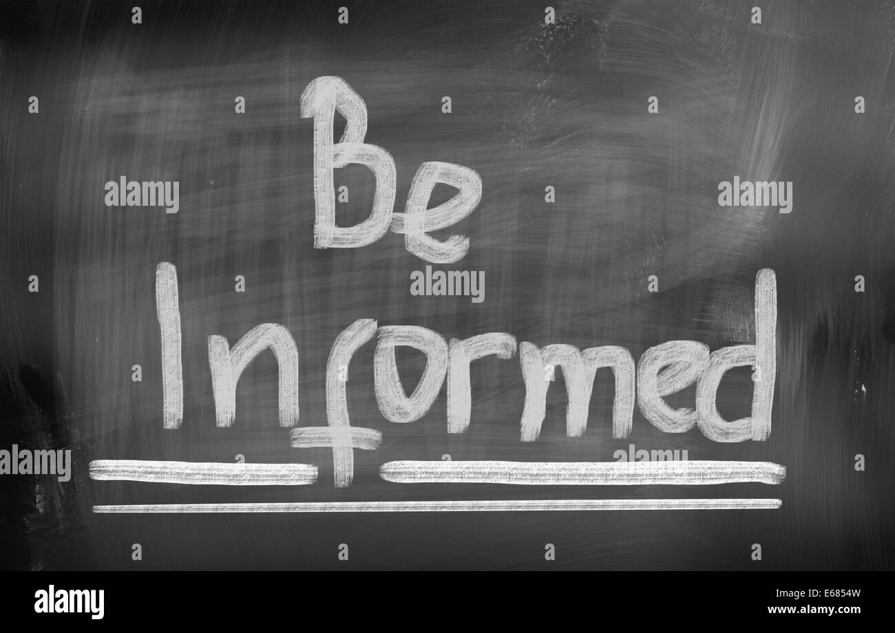 Concept Handwritten With Chalk - Color Image Stock Photo - Alamy