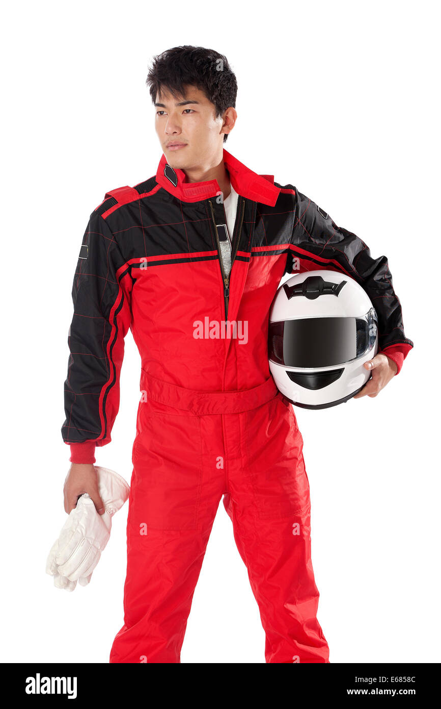 Young race car driver Stock Photo - Alamy