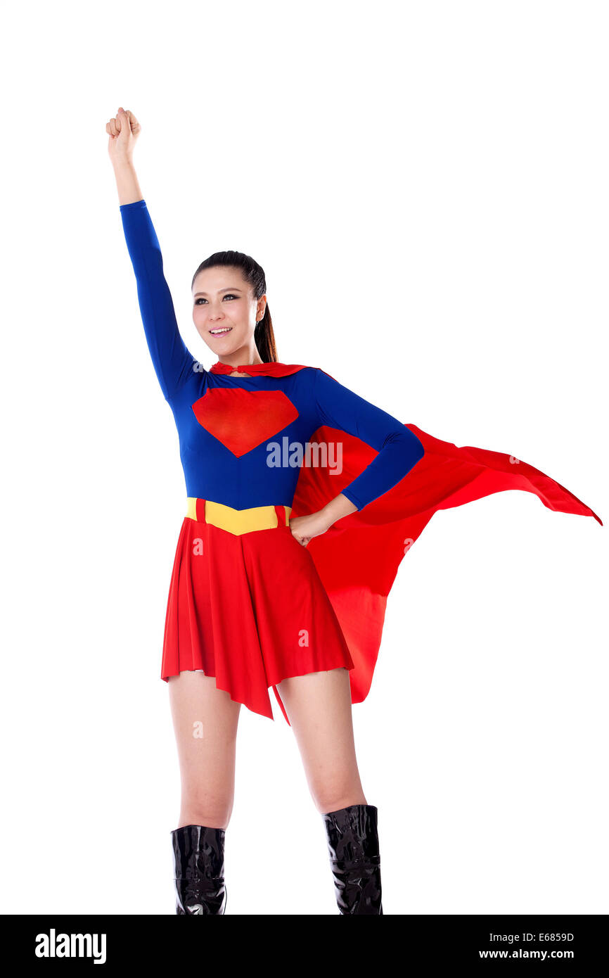 Superman Stance High Resolution Stock Photography and Images - Alamy