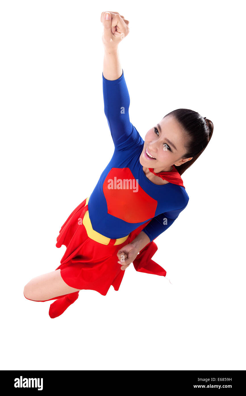 Superman stance Cut Out Stock Images & Pictures - Alamy