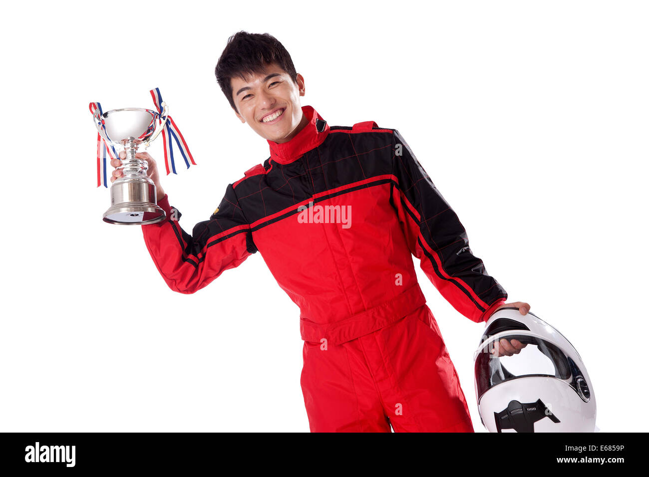 Race car drivers Stock Photo - Alamy