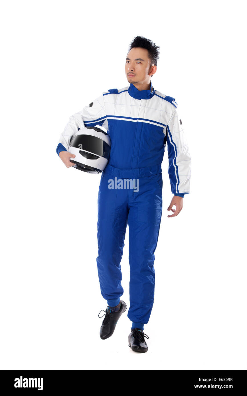 Young race car driver Stock Photo - Alamy