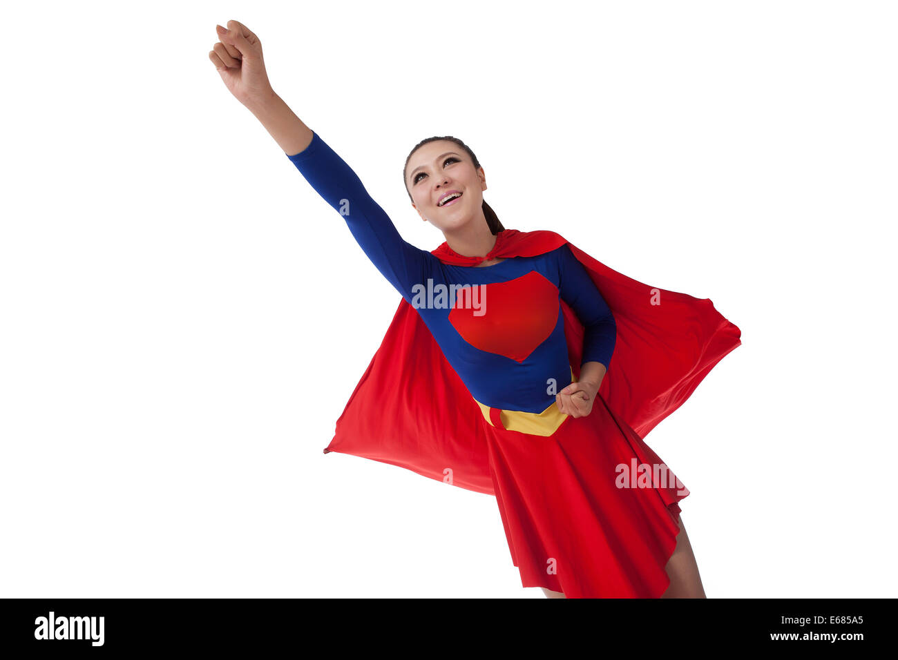 Superman Stance High Resolution Stock Photography and Images - Alamy