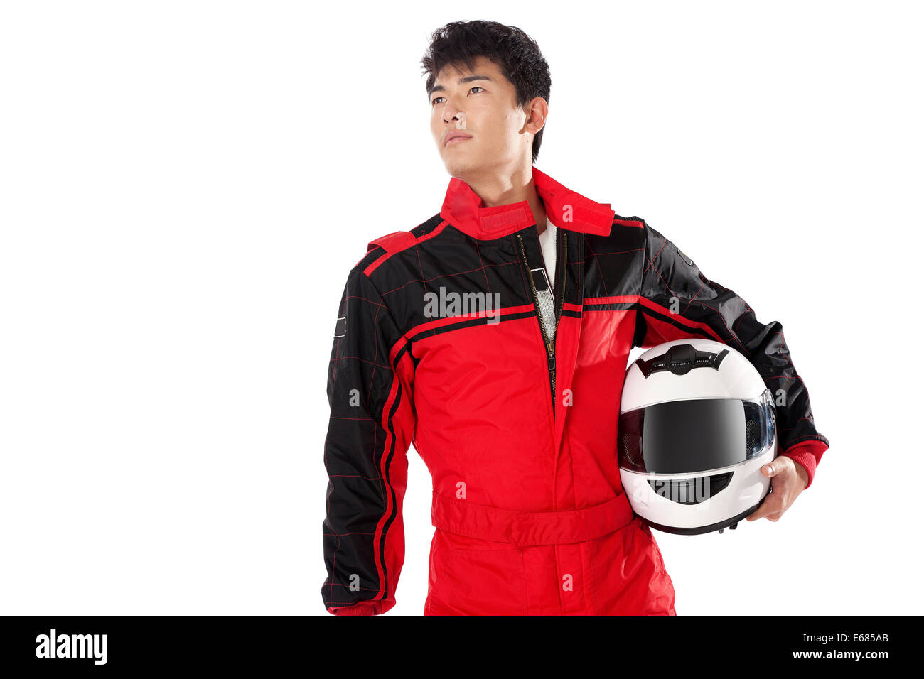 Young race car driver Stock Photo - Alamy