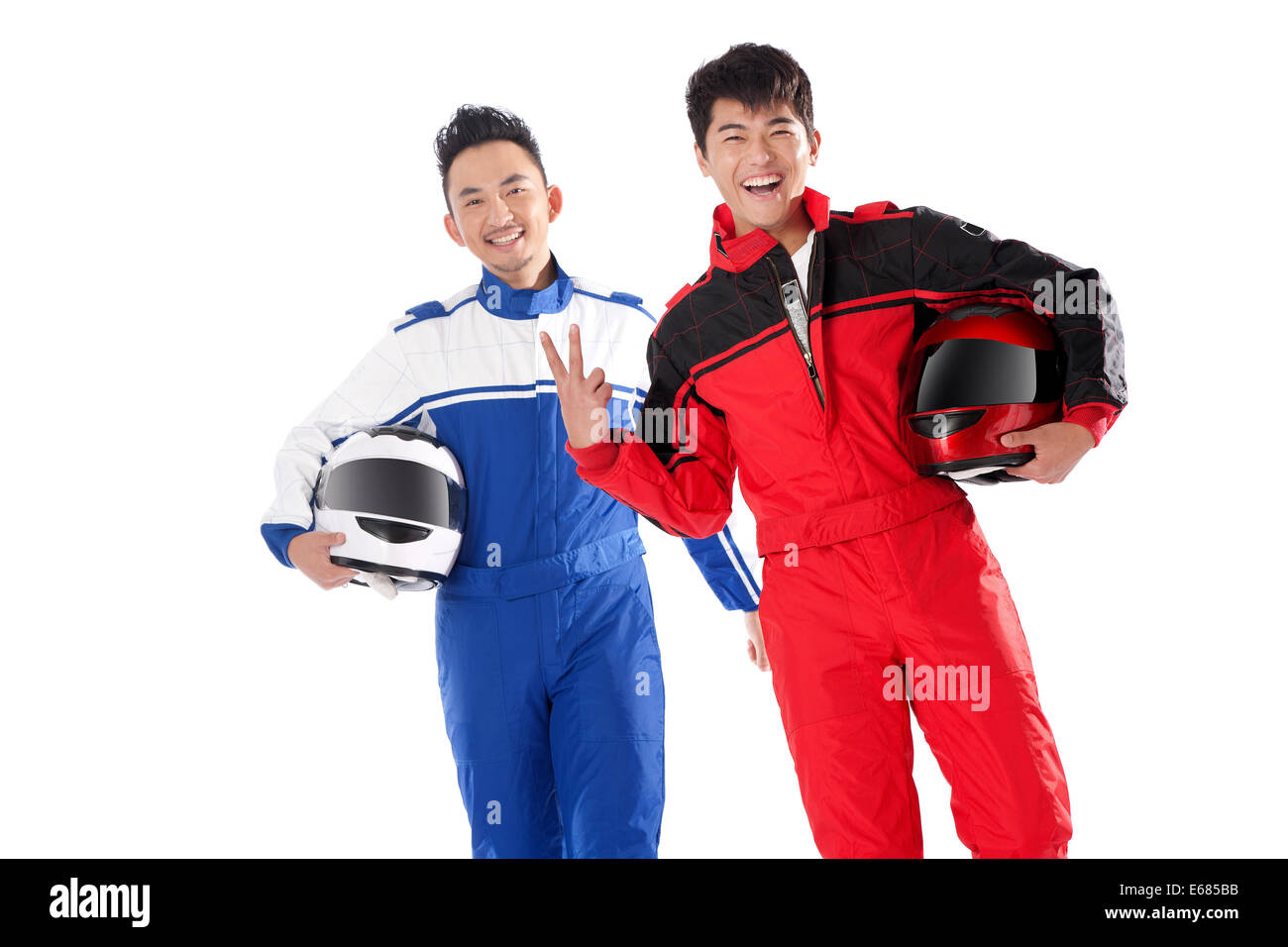 Young race car driver Stock Photo - Alamy