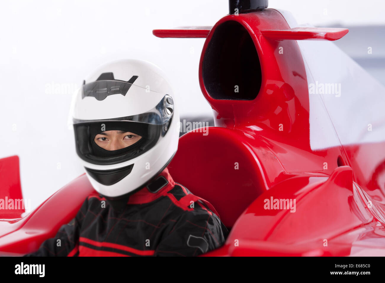 Young race car driver Stock Photo - Alamy