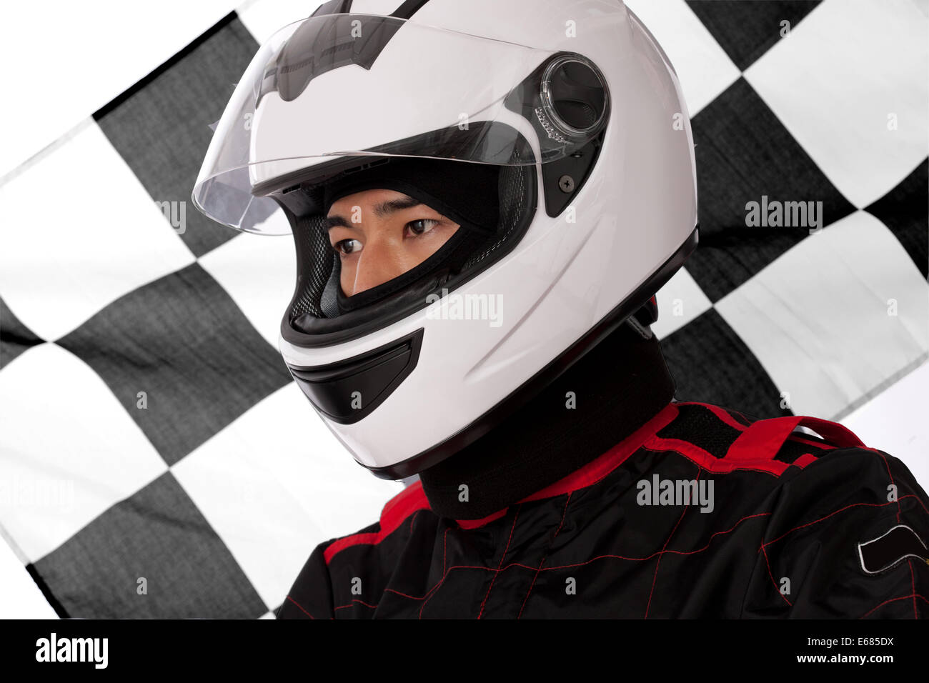 Young race car driver Stock Photo - Alamy