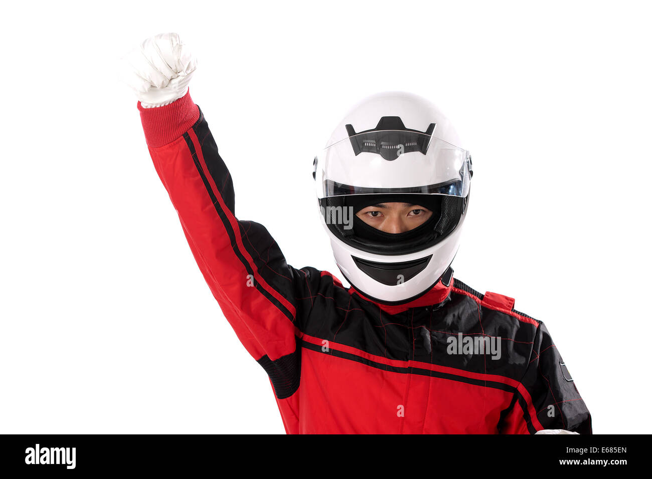 Young race car driver Stock Photo - Alamy