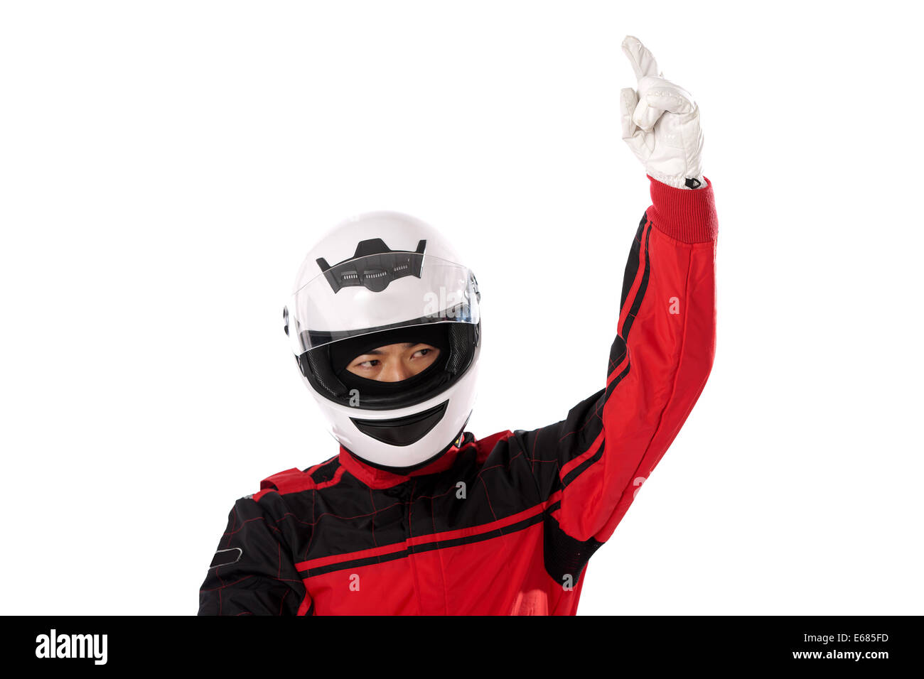 Young race car driver Stock Photo - Alamy
