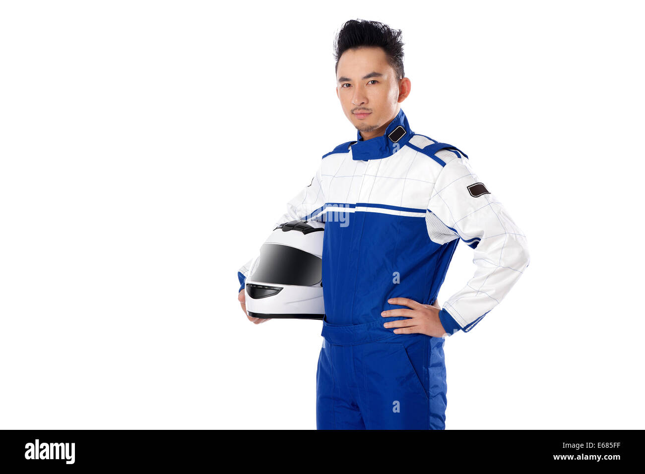 Young race car driver Stock Photo - Alamy