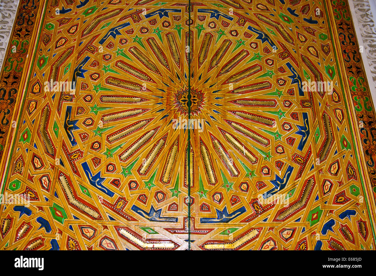 Masoleum of Moulay Ismail,Gates,Intricate Screens, Carvings,Ceilings ...
