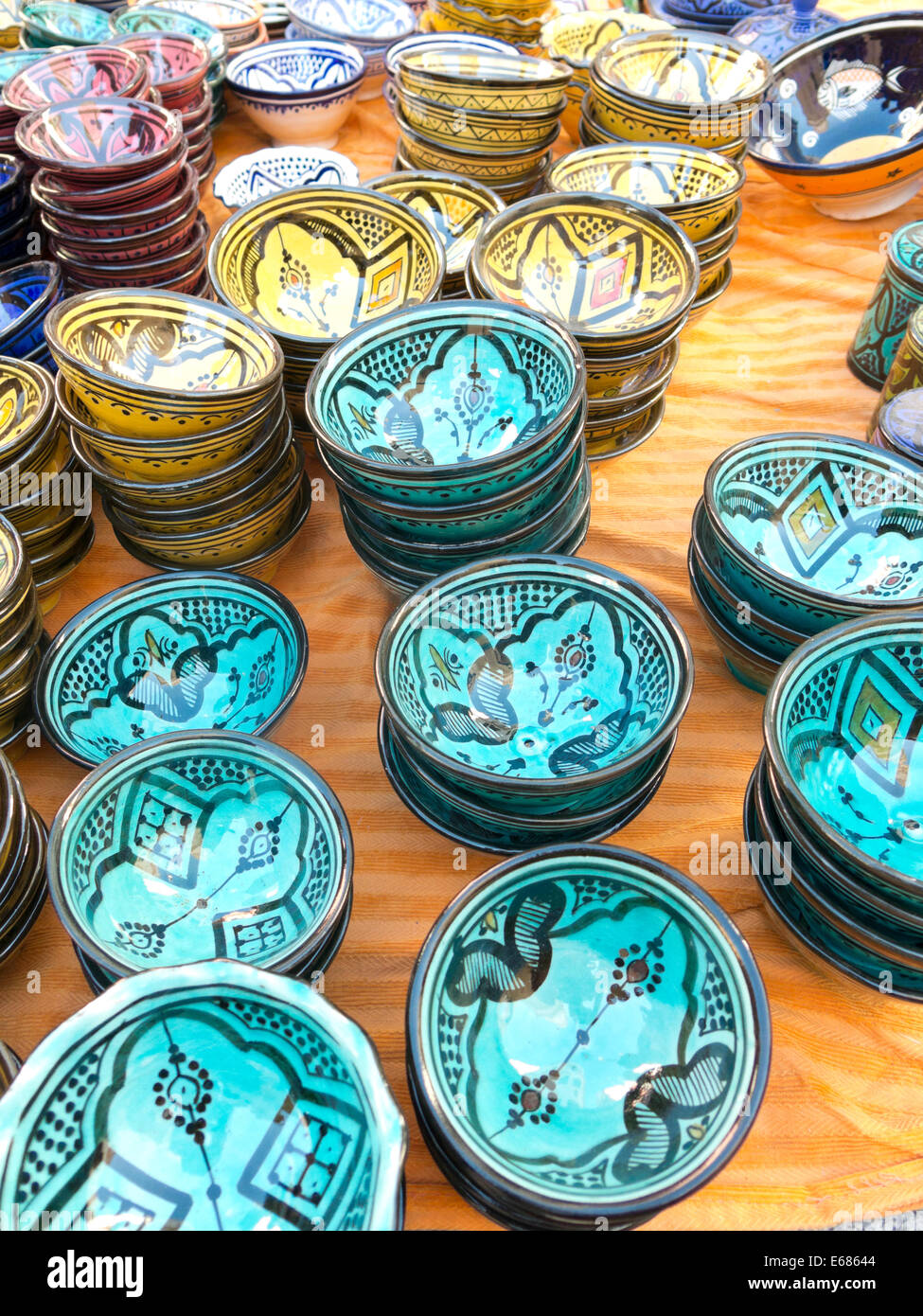 Typical moroccan ceramics hi-res stock photography and images - Alamy