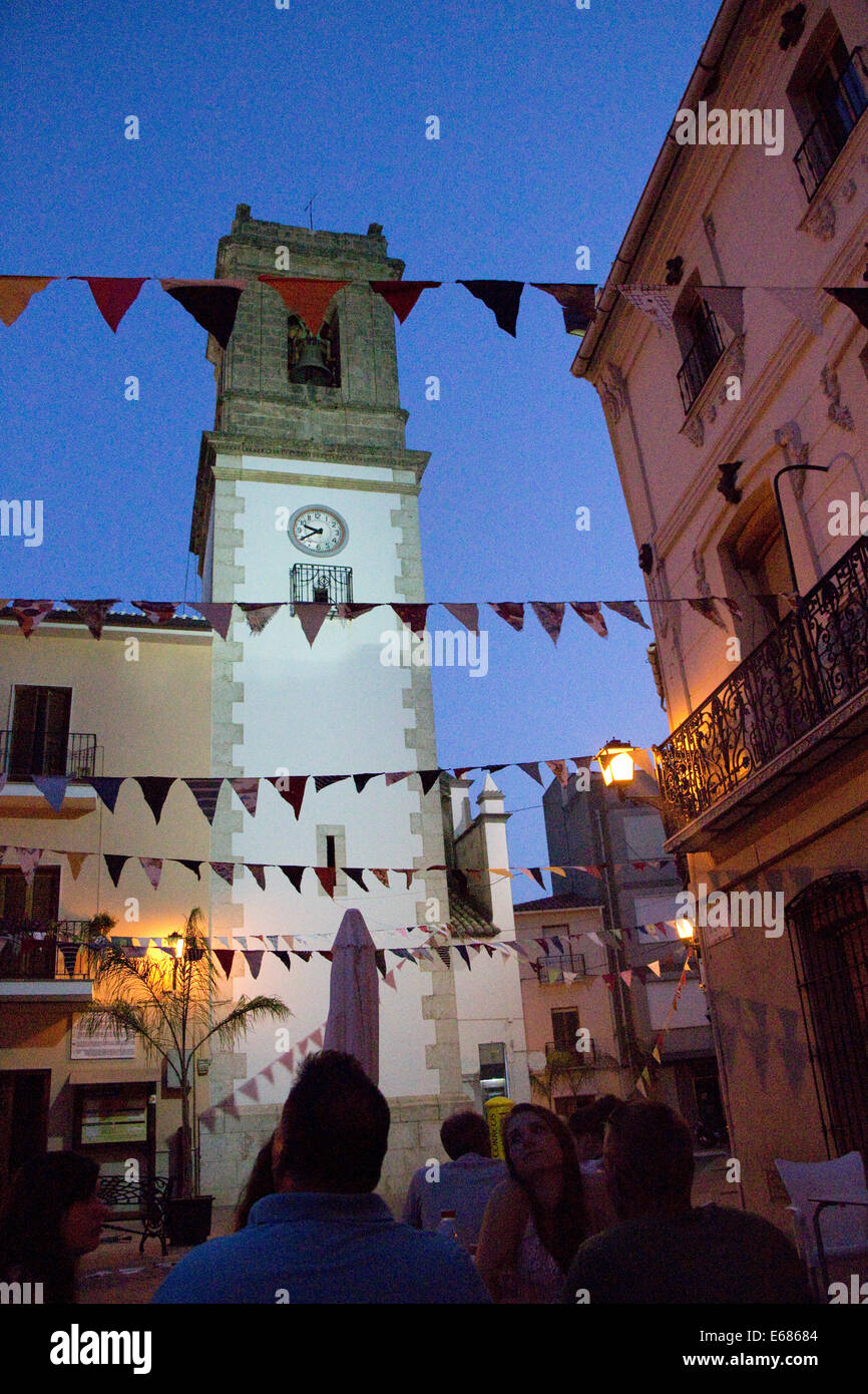 Centre of Orba, Spain Stock Photo - Alamy
