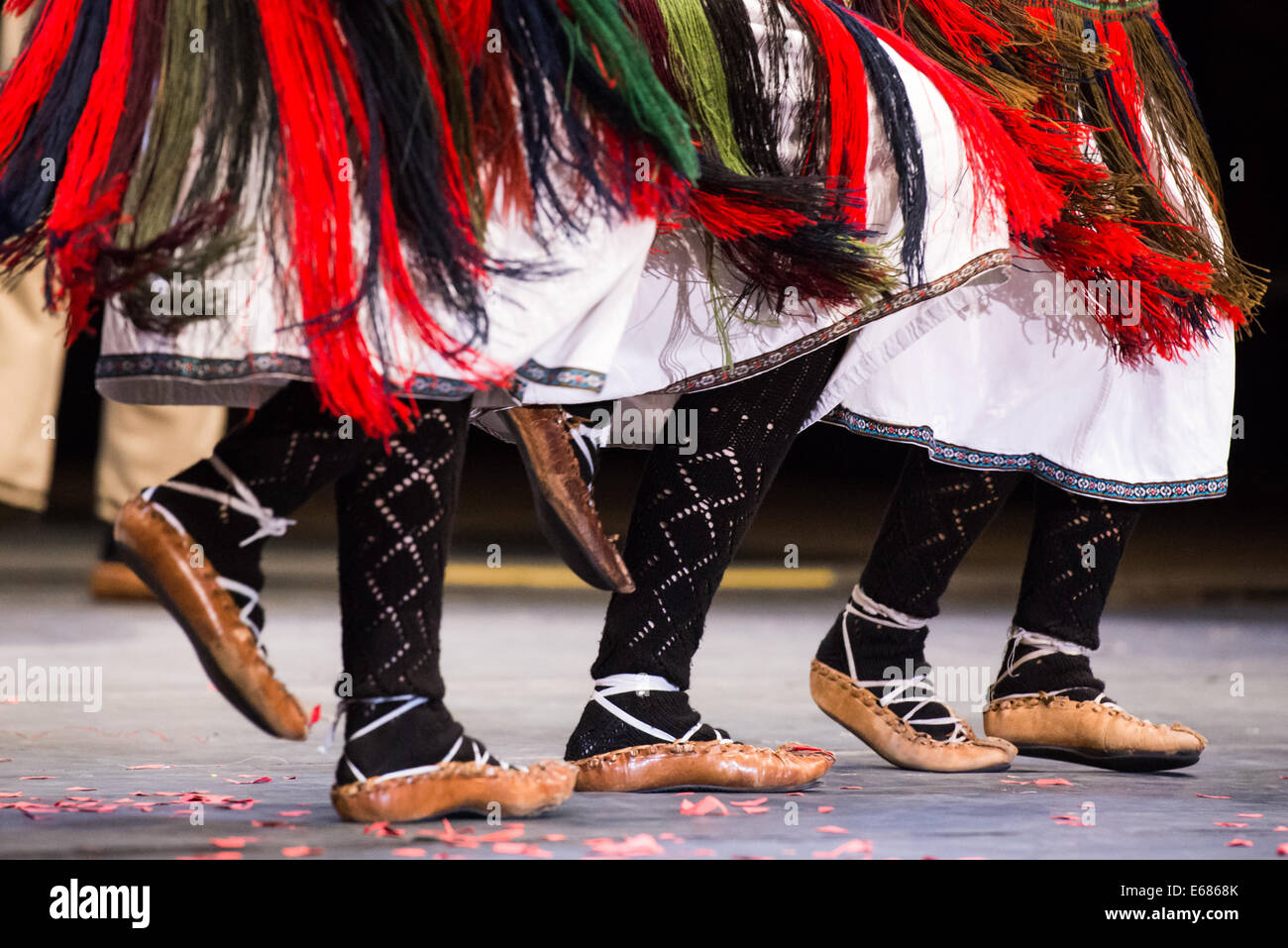 AKUD Ivo Lola Ribar folk ensemble from Belgrade, Serbia, performing at ...
